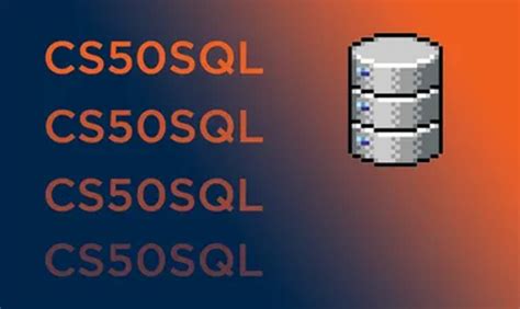 Computer Science For Databases Using Sql Harvard Online