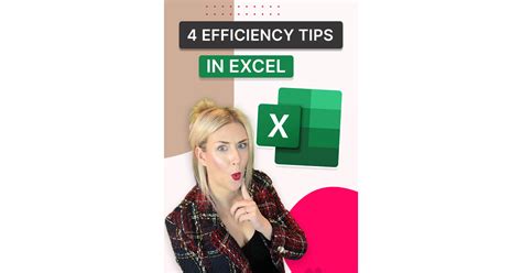 Efficiency Tips In Excel Video