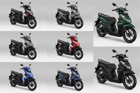 Tampil Elegan Honda Beat 2023 Punya 8 Varian Warna Baru Harga Lebih