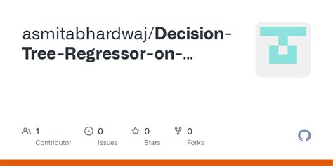 GitHub Asmitabhardwaj Decision Tree Regressor On Household Dataset