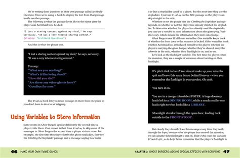 Make Your Own Twine Games No Starch Press