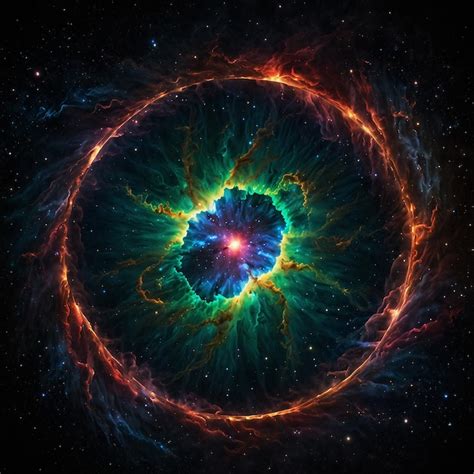 In The Depths Of Space A Bewitching Zealous Pulsar Premium Ai