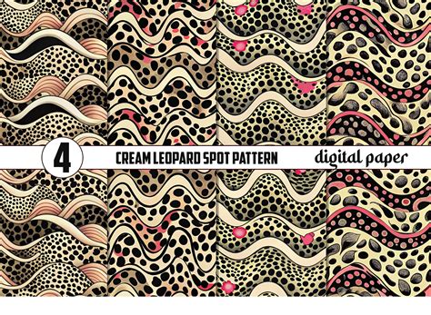 Cream Leopard Spot Pattern Graphic By Stylishstorex · Creative Fabrica