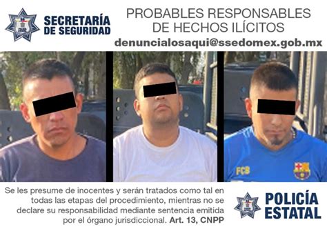 Detienen A Tres Por Secuestro Exprés Y Recuperan Mercancía Capital