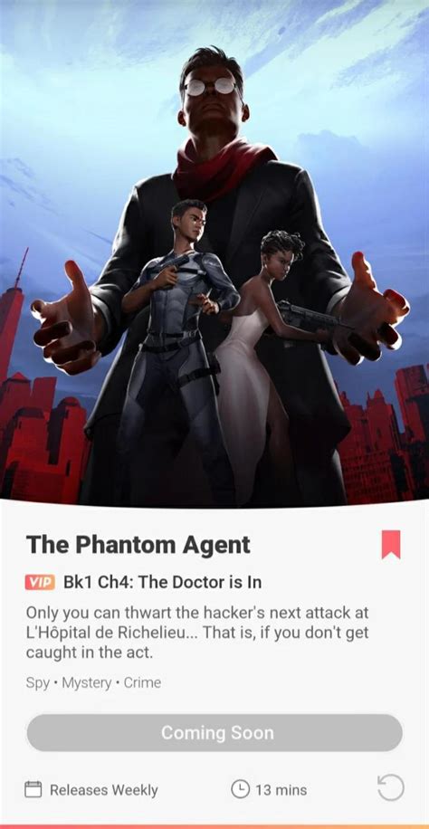 The Phantom Agent Chapter Four Preview Rchoices