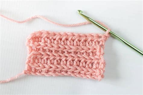 Half Double Crochet Third Loop Tutorial Chevron