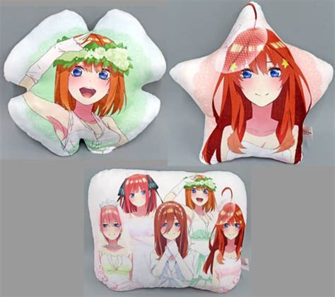 駿河屋 全3種セット ダイカットクッションvol2 「映画 五等分の花嫁」（クッション・抱き枕・本体）