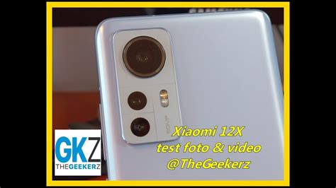 Xiaomi 12X Test Registrazione Video ThegeekerzIta YouTube