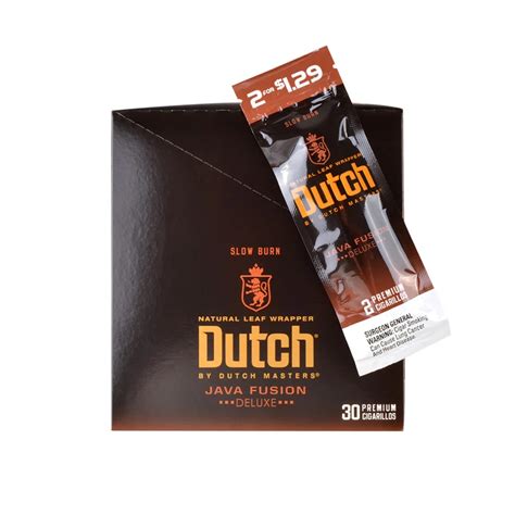 Dutch Masters Cigarillos Java Fusion 2 For 0 99 Cheap Little Cigar