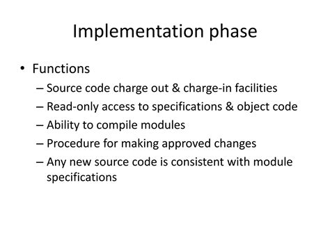 Software Configuration Management Ppt