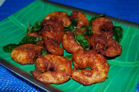 Delicious The Indian Food Court Crispy Spicy Prawn Fry