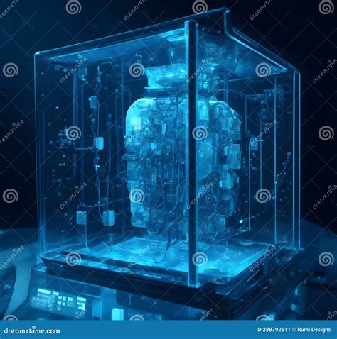 Coding In Machine Learning Artificial Intelligence Glass Console Stock Image Image Of