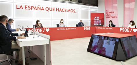 El Comité Federal del PSOE tendrá lugar el próximo de julio