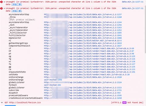 Wordpress Jsonparse Unexpected Character At Line 1 Column 1 Of The