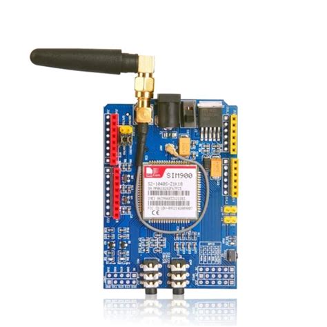Sim900 Gprsgsm Shield Development Board Quad Band Module For Arduino