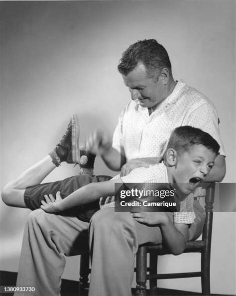 1859 Mother Scolding Or Spanking Or Punishment And Teenage Girl Stock