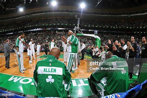 Boston Celtics Starting Lineup Photos And Premium High Res Pictures