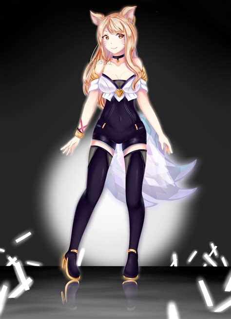 Kda Ahri Wallpapers And Fan Arts League Of Legends Lol Stats
