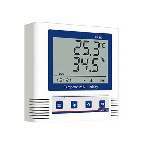 Temperature Data Logger For Monitoring And Recording Temperature And Humidity Data During