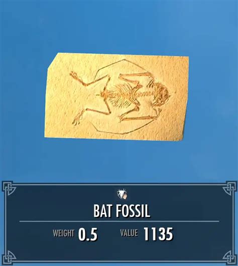 Bat Fossil Legacy Of The Dragonborn Fandom