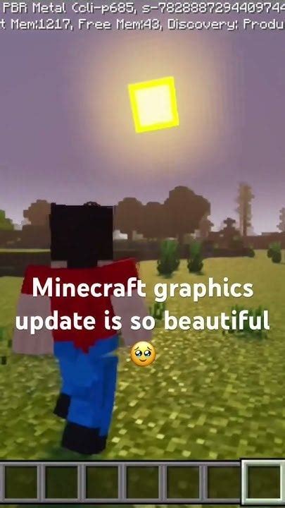 minecraft official cross platform shaders gameplay video r mcpe