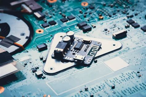 Premium Photo Audio Receiver Signal Circuit Board On The Electronic Circuit Board