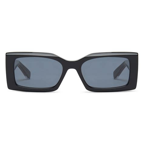 Stella Mccartney Statements Rectangular Sunglasses Shiny Black