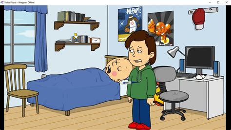 Classic Caillou Fakes Being Sick Grounded Youtube