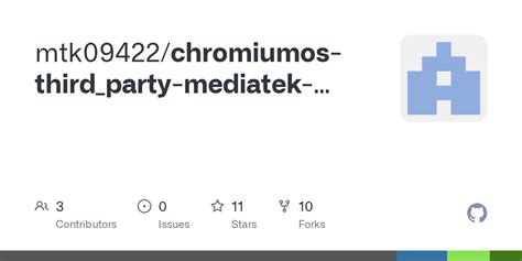 GitHub Mtk Chromiumos Third Party Mediatek Datool