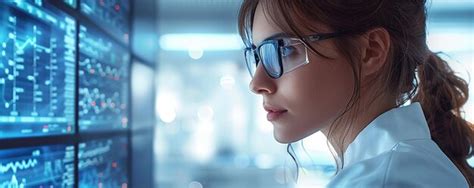 Premium Photo Reproductive Geneticist Analyzing Background