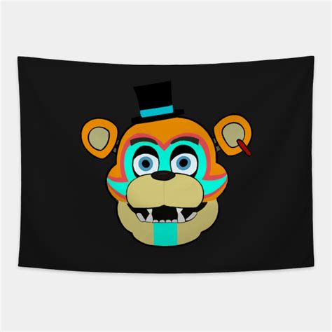 Glam Rock Freddy Fnaf Videojuego Tapestry Teepublic