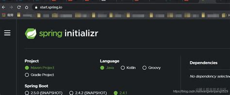 Idea创建spring Boot项目时遇到initialization Failed For ‘startspring