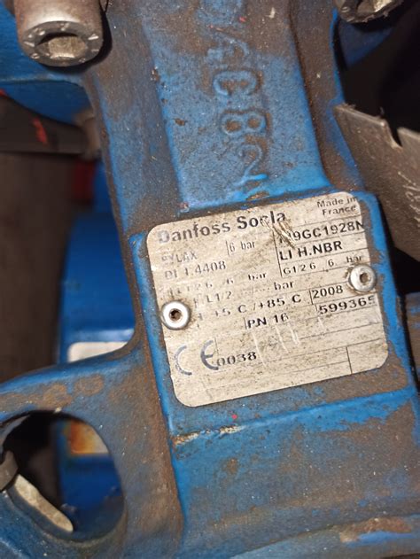 Danfoss Socla Sylax Butterfly Valve With Damcos Actuator Dn150