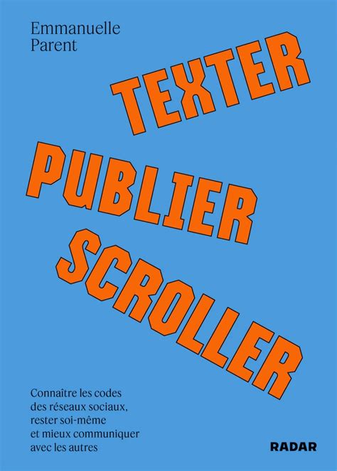 Communication Jeunesse Texter Publier Scroller