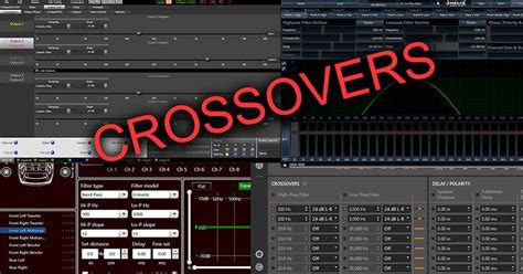 DSP The Importance Of Crossover Adjustments
