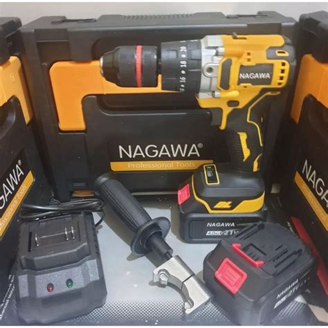 Jual Mesin Bor NAGAWA Hammer Drill IMPACT NAGAWA NCB22K Brushless Motor