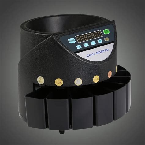 Vevor Automatic Electronic Euro Coin Counting And Sorting Machine 300