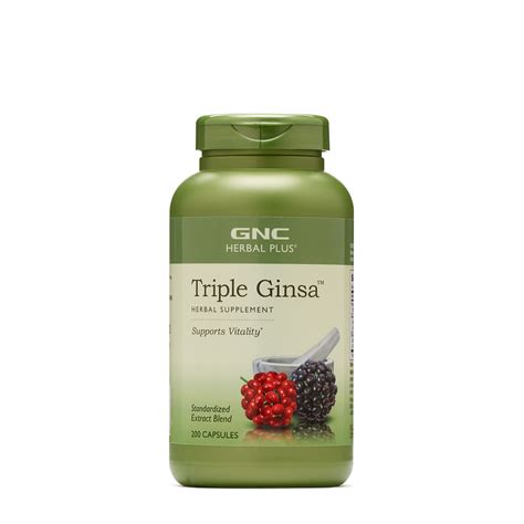 Gnc Herbal Plus® Triple Ginsa™ Gnc