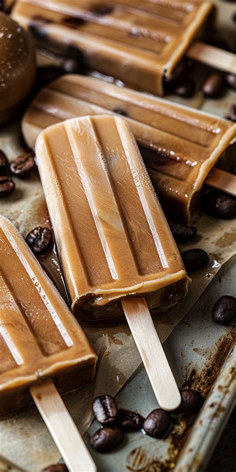 Iced Mocha Coffee Popsicles 15 Minutes Chasety