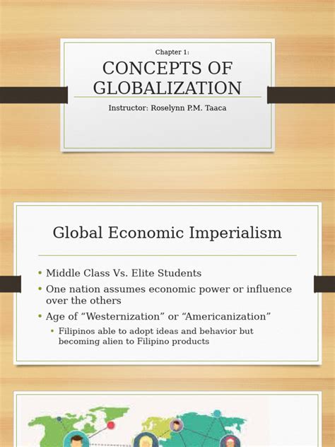 1 Concepts Of Globalization Pdf Globalization Social Psychology