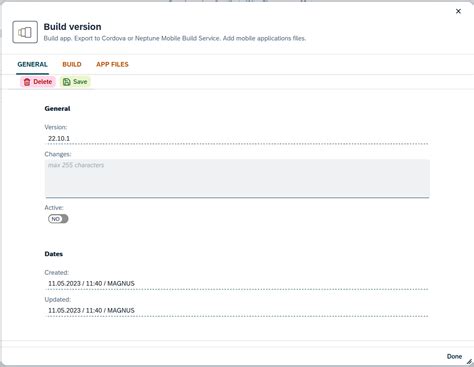 Create A Mobile Client Build Neptune Dxp Documentation