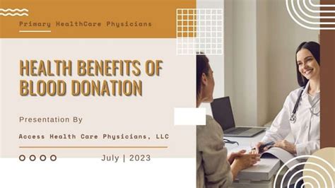 Health Benefits Of Blood Donation Access Health Care Physicians Llcpptx
