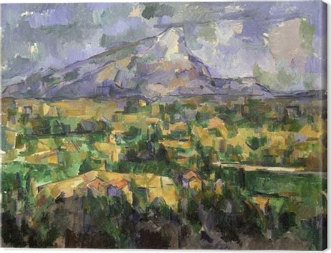 Canvas Paul Cézanne Berg Sainte Victoire Pixers Nl