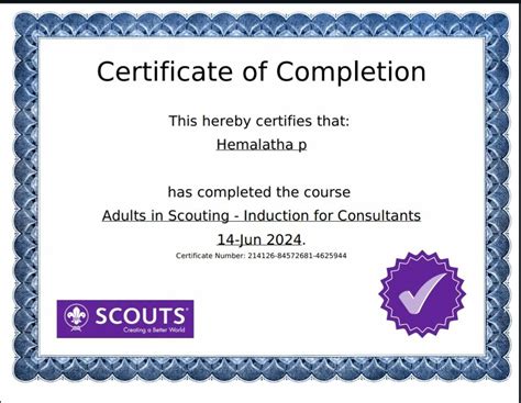 Hemalatha P On Linkedin 🌟i Recently Achieved Certification In Adult