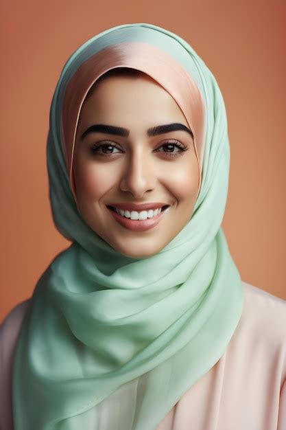 Premium Ai Image Beautiful Young Muslim Woman