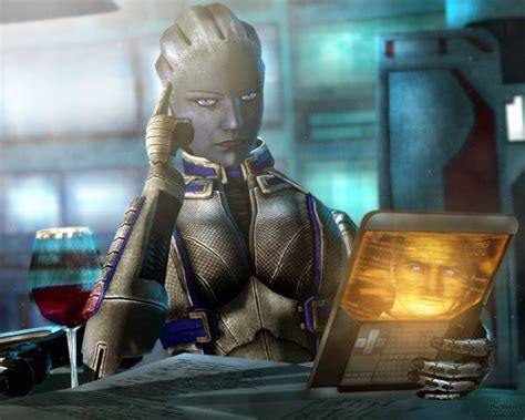 Картинки Лиары Т Сони из Mass Effect