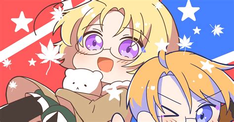 ヘタリア Happy Birthdayほくべー兄弟！！2024 うどんねこΦωΦのイラスト Pixiv