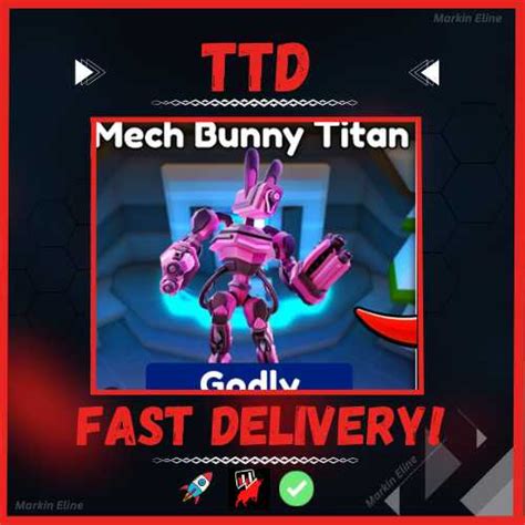 Best Deal Ttd Mech Bunny Titan Fast Delivery Roblox Toilet