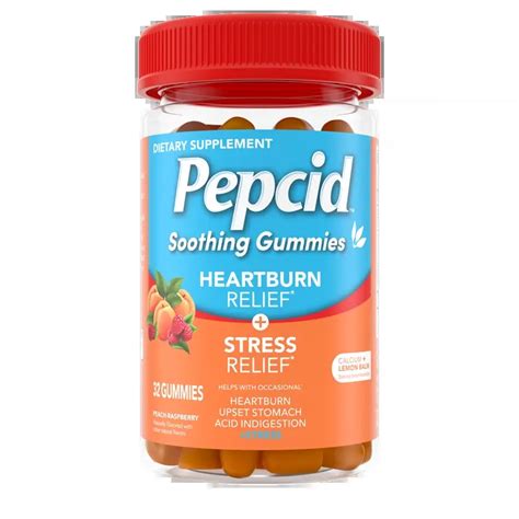 Pepcid™ Soothing Gummies Heartburn Relief Stress Relief Pepcid®