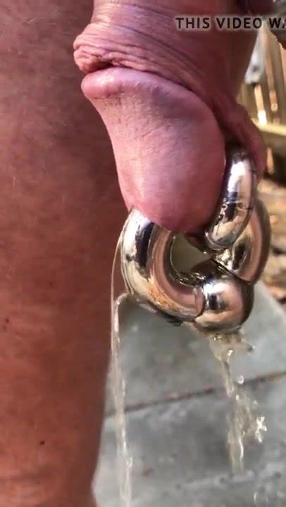 Cock Piercing Piss